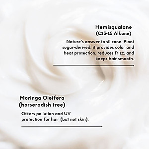 SEEN Curly Creme, Fragrance Free - Non-Comedogenic & Sulfate Free Curl Defining Styling Hair Cream- Anti Frizz- Heat Protectant- Safe for Sensitive Skin