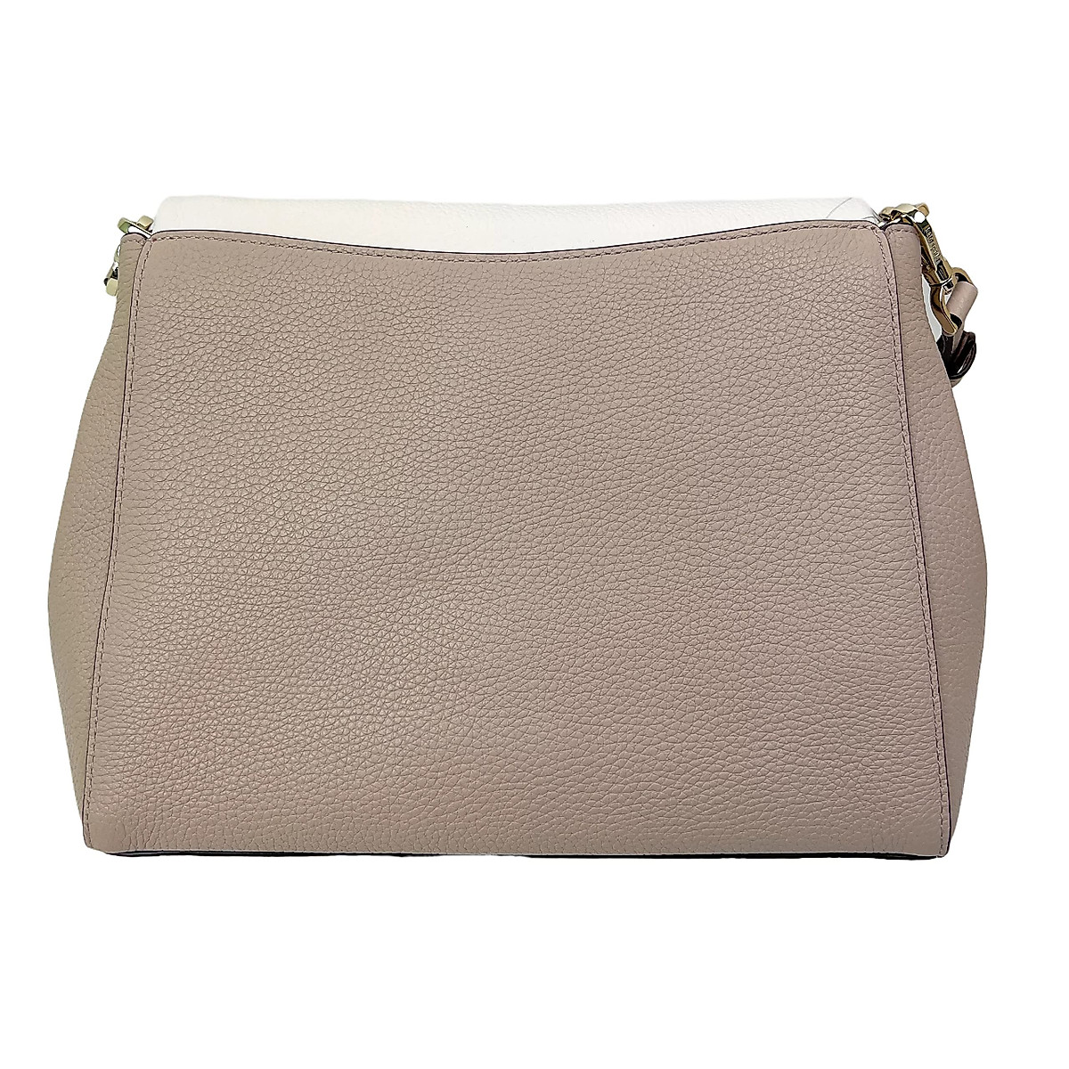 Kate Spade Leila Medium Pebbled Leather Shoulder Bag (Warm beige)