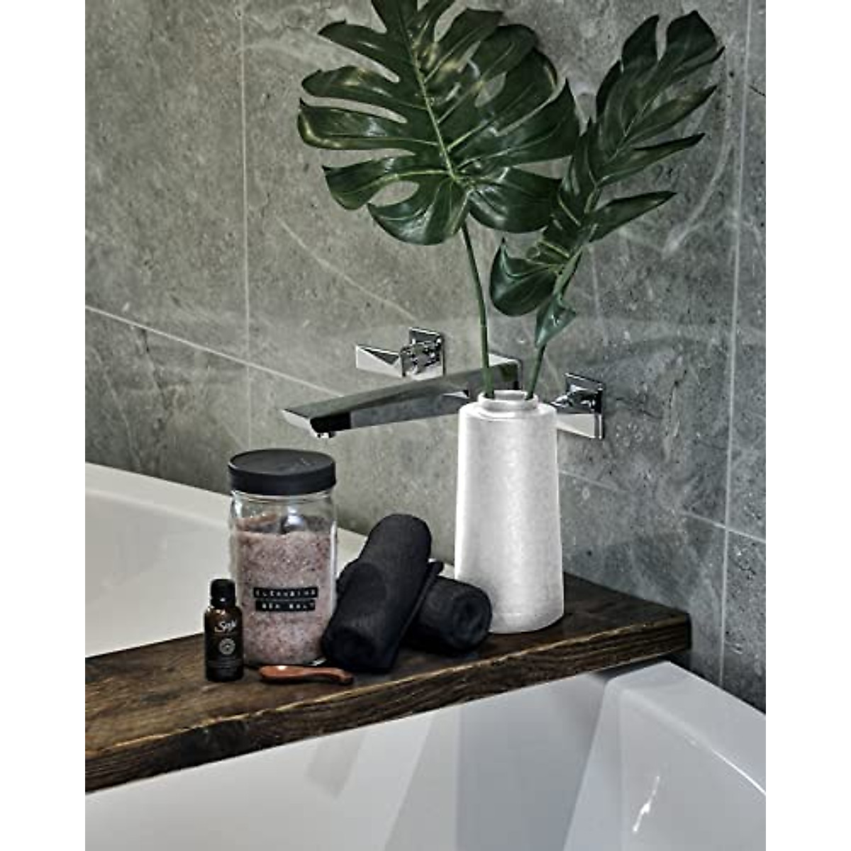 Onyx linens Salon Towels Black, Bulk Pack of 24 (Not Bleach Proof 16x26 inches) Super Absorbent, Ultra Soft Hand Towels, Gym Towel, Spa and Hair Care