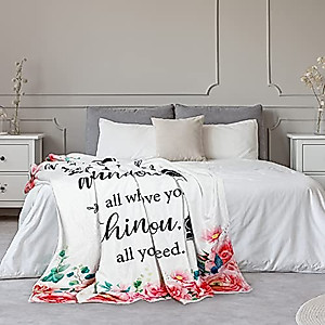 Graduation Gifts for Women Behind You All Your Memories Throw Blankets for College Student Friends Graduation Soft Warm Cozy Lightweight Decorative Blanket for Couch, Bed, Sofa and Graduation Party