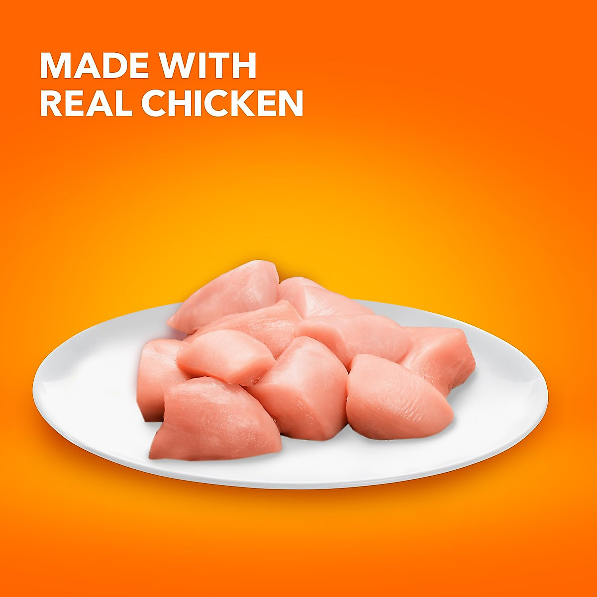 IAMS PROACTIVE HEALTH Healthy Senior Dry Cat Food with Chicken Cat Kibble, 7 lb. Bag