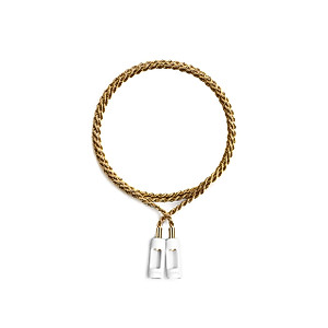 Tapper 18K Gold Plated Rope Chain for AirPods & AirPods Pro
