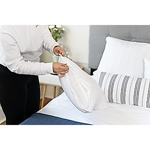 AllerEase Ultimate Pillow Protector, Standard/Queen, 2 Pack