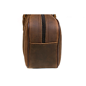 Yoshihiro Genuine Natural Leather Knife Culinary Bag Japanese Sushi Chef Tool (Brown)