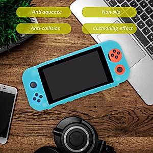 SOLUSTRE 1pc case Game Controller Cover game machine cover hand grips Game Controller Case game console bumpers handgrip game console cover protector one body lite