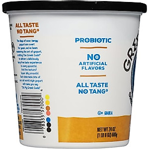 The Greek Gods Greek Yogurt, Honey, 24 oz