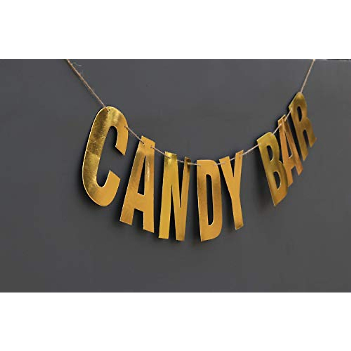 Candy Bar Banner- Engagement Sign - Bar Wall Decor - Dessert Bar - Wedding Decorations - Engagement Gifts -Open bar Wedding Sign- Gold Banner - Wall Decor - Party Decorations