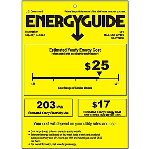 SPT SD-2224DWA Energy Star Countertop Dishwasher with Delay Start & LED – White