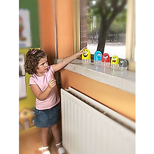 Miniland Emoticapsules. Multicolor and Funny Toy which Represent The Basic Emotions and Invite Children from 2 to 6 Years to Recognize Daily Feelings. SEL Learning