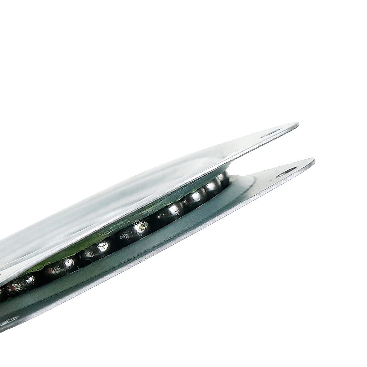 Autoly 3 Inch Lazy Susans Turntable Ball Bearing Plate 71.5mm Square Swivel Turntable Base Hardware, 8mm Height, Pack of 4