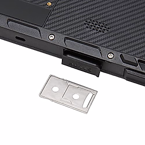 AMONIDA Rugged Tablet, NFC Support Outdoor Tablet PC IPS Screen 100‑240V 10000mAh for Harsh Working Environments (US Plug)