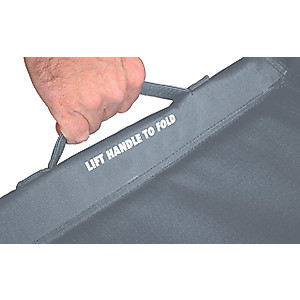 GCI Outdoor FirePit Rocker Low-Ride Outdoor Rocking Chair with Beverage Holder