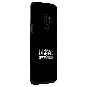 Galaxy S9 English Apostrophe Funny Language Teacher Teaching Graphic Case