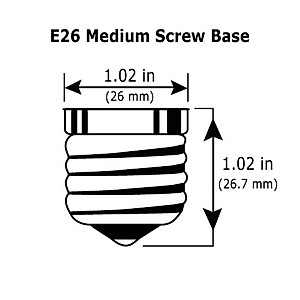 Satco S28785 15.5-Watt A19 LED Light Bulb, 2700K Warm White, 1600 Lumens, E26 Medium Base