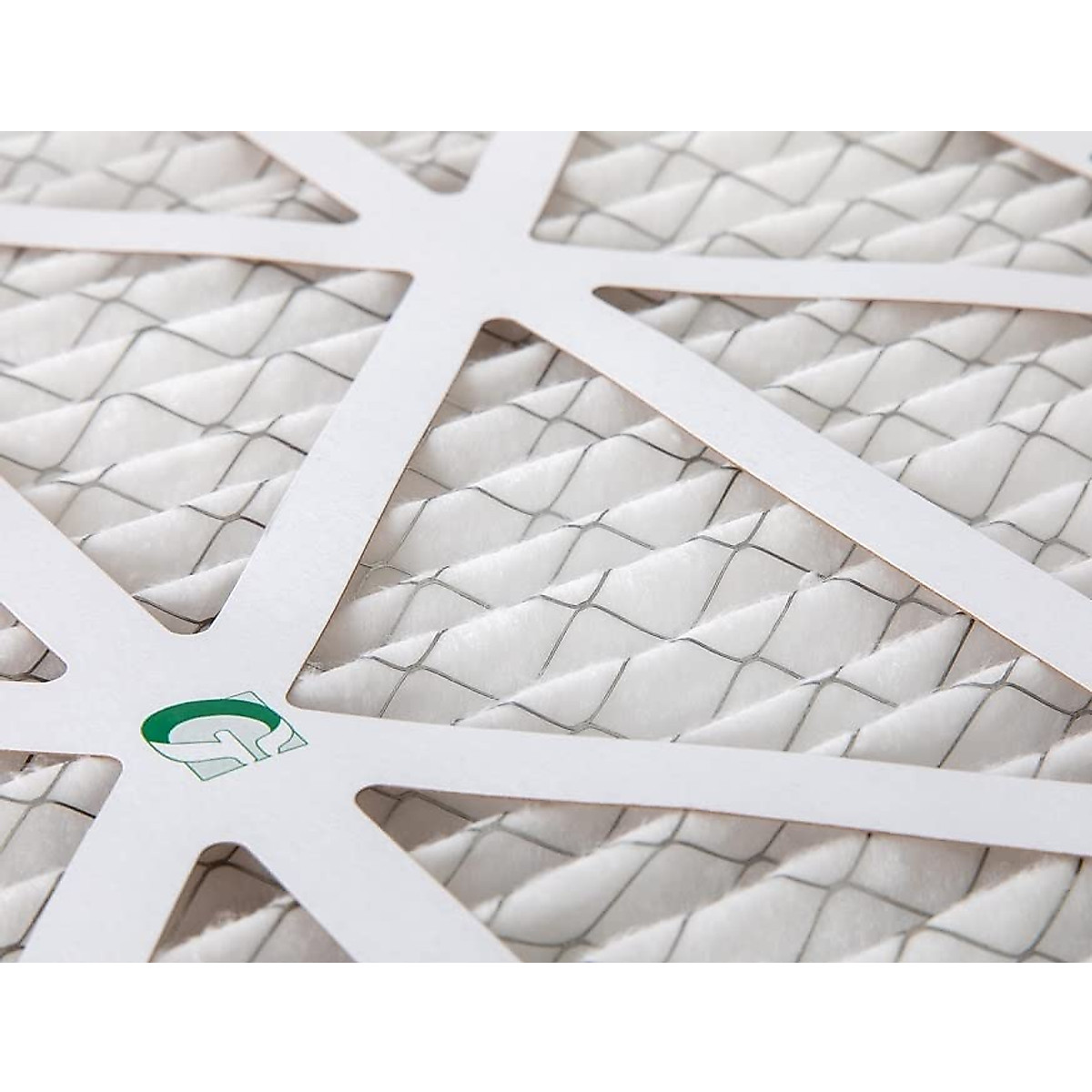 Glasfloss 16x25x4 MERV 10 Pleated 4" Inch AC Furnace Air Filters Quantity 2. Actual Size: 15-1/2 x 24-1/2 x 3-3/4