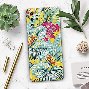 DesignSkinz S17 colorway3 Protective Vinyl Decal Wrap Skin Cover Compatible with The Samsung Galaxy S20 (Screen Trim & Back Glass Skin)