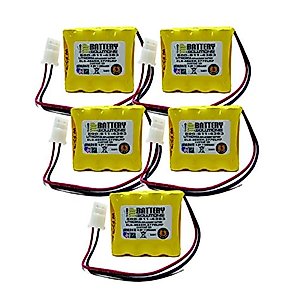 5PC Lithonia 277ELNF ELB-4865N ELB4865N Replacement Battery