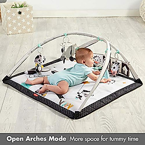 Tiny Love Black & White Gymini Infant Activity Play Mat With-Book, Magical Tales, Deluxe, 1