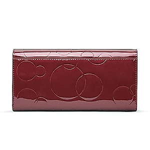 SXBCyan Coin Purse Card Holder Women's Wallet RFID Atmosphere Multi-functional Fashion Simple