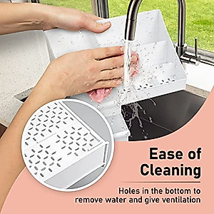 Peachic White Makeup Organizer With Drawers – Countertop Organizer for Cosmetics – Vanity Storage for Skincare, Lashes, Brushes, Nail Polish, Lotions, Lipstick, Makeup