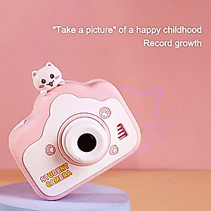 LebonYard Children's HD Front and Rear Double Shot 2000w Mini 2.0 Inch Video Camera Game Music Camera