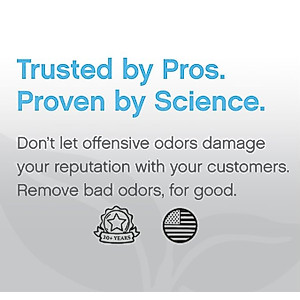 Fresh Wave IAQ Commercial Odor Eliminating Air & Surface Liquid, 1 Gallon | Safer Odor Relief | Natural Plant-Based Odor Eliminator | Odor Absorber for Home or Commercial Areas