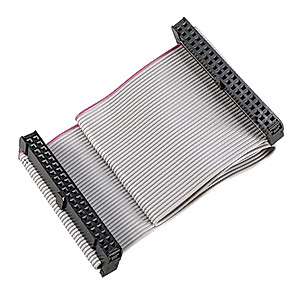 uxcell 2.54mm 40-Pin Female to Female IDE Flat Ribbon Cable 20cm 2 Pcs