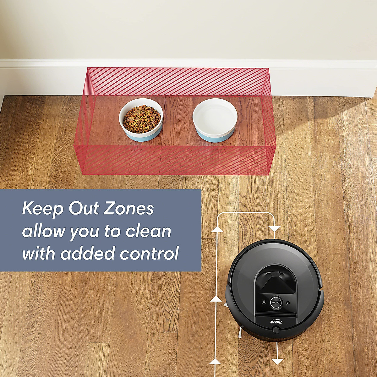 iRobot Roomba i7+ (7550) Robot Vacuum with Automatic Dirt Disposal - Empties Itself for up to 60 days, Wi-Fi Connected, Smart Mapping, Works with Alexa, Ideal for Pet Hair, Carpets, Hard Floors, Black