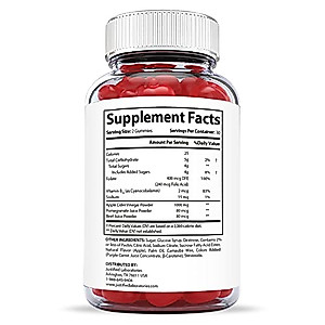 (3 Pack) Simpli Health ACV Keto Gummies 1000MG with Pomegranate Juice Beet Root B12 180 Gummys