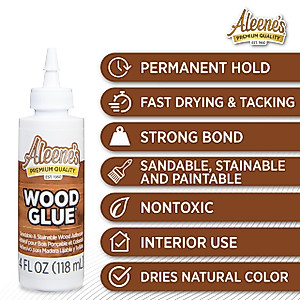 Aleene's 4oz Wood Glue, 4 fl oz - 1 Pack