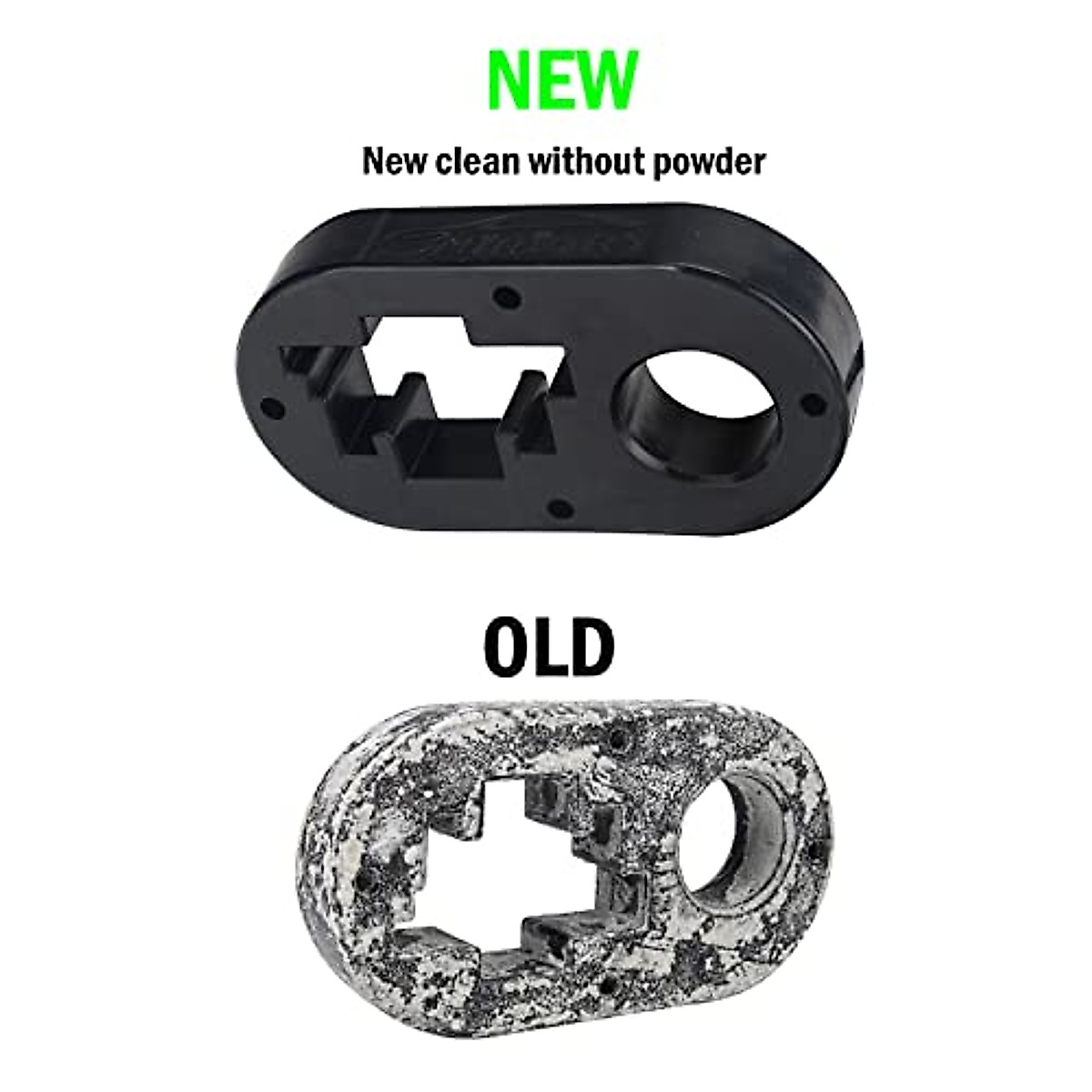 3mirrors Handle Keeper for Hi-Lift Jack Lifter, Built-in Steel Plate Super Durable Sun-Resistant Rubber Handle Bar Protector Jack Handle Holder Upgrade