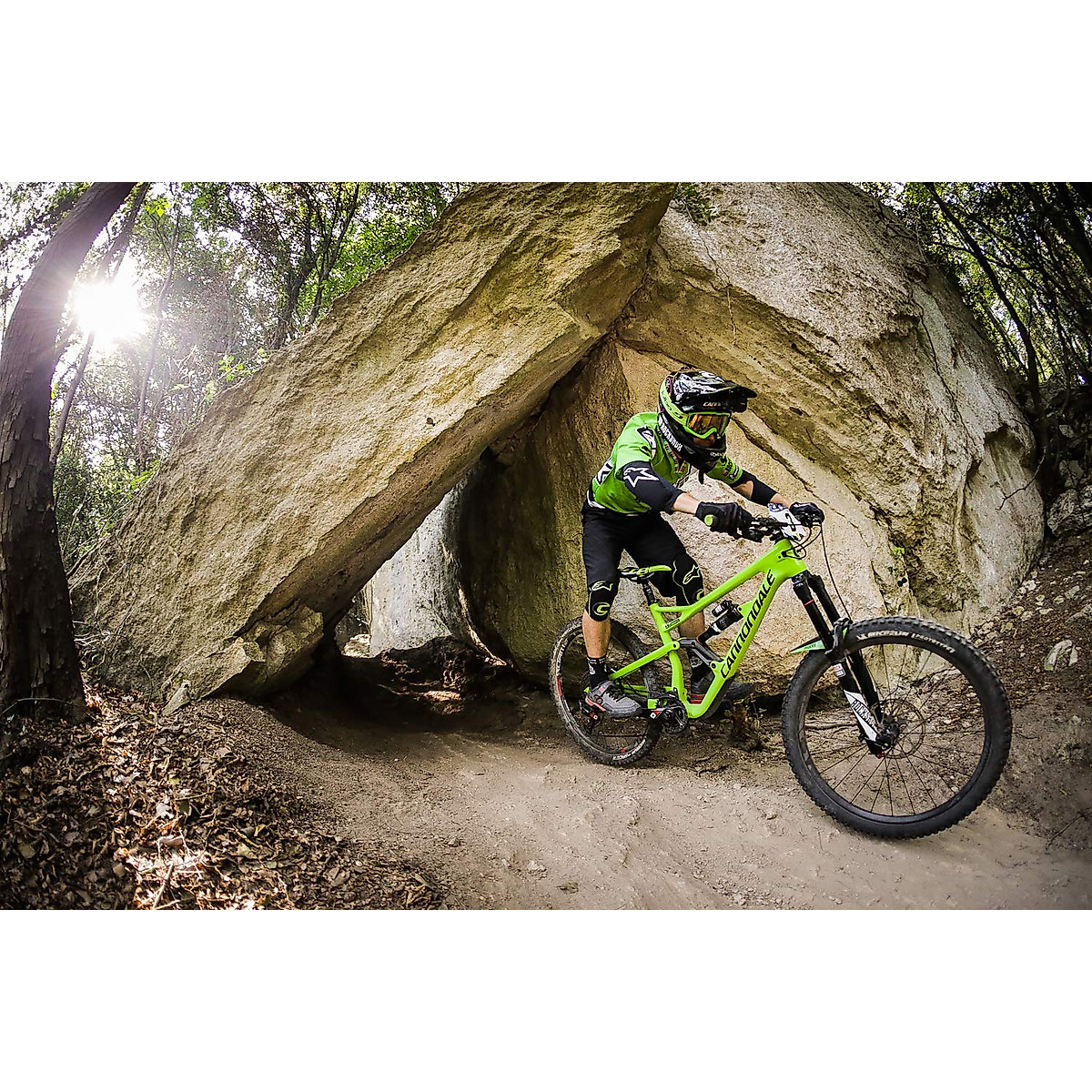 Mucky Nutz Face Fender, Black/Green, Regular