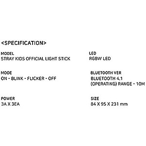 Stray Kids Lightstick,Cheering Lights for Concert Light Sticks/K-Pop Kids Lightstick,Stray Kids Album