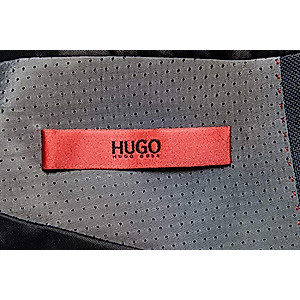 Hugo Boss "C-Huge1/C-Genius Men's Wool Two Button Suit US 40L IT 50L Gray