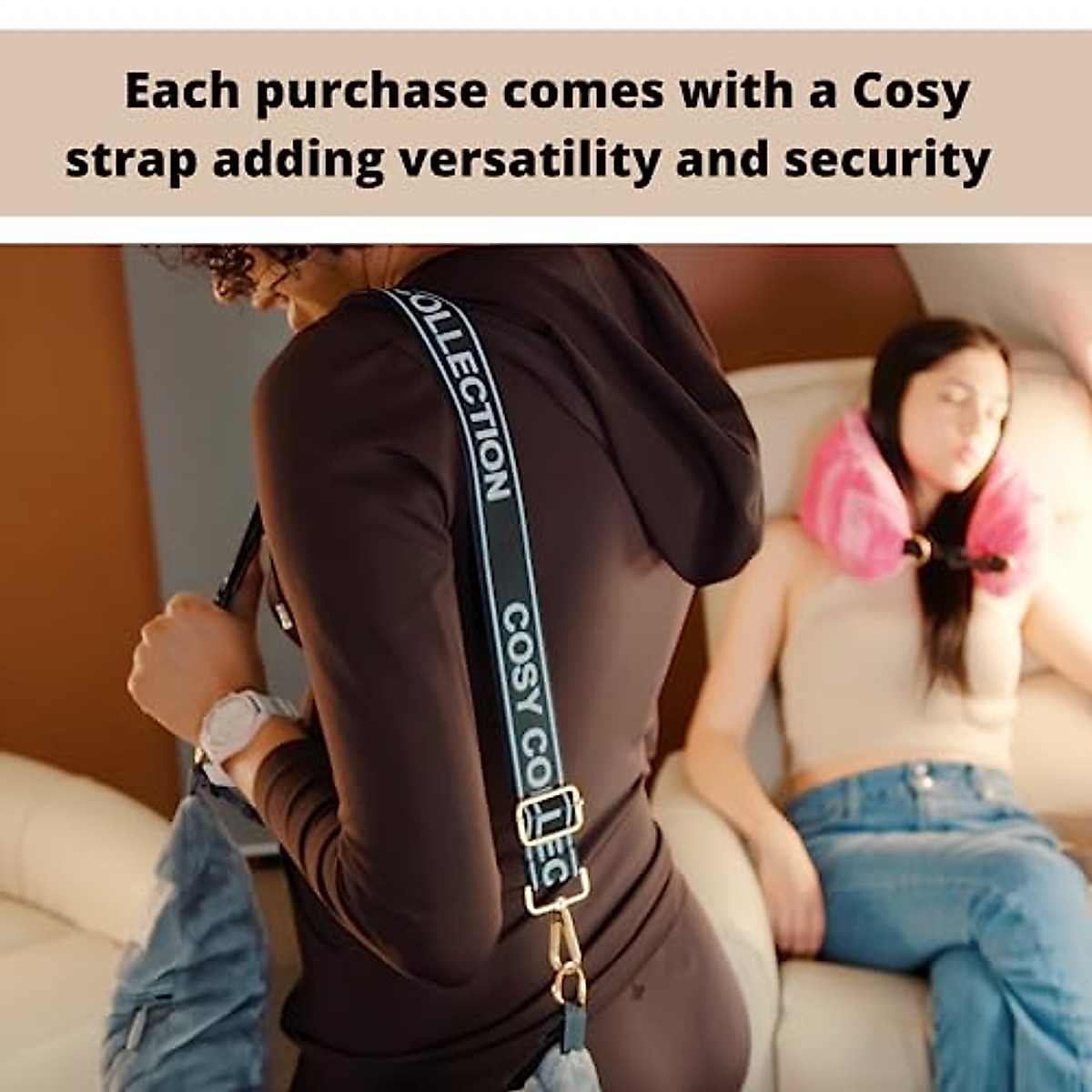 The Nab(Neck and Bag) Pillow Stuffable with Clothes - Extra Storge Without The Extra Fees! A Free Travel Carry-On That fits 3+ Days Worth of Items.