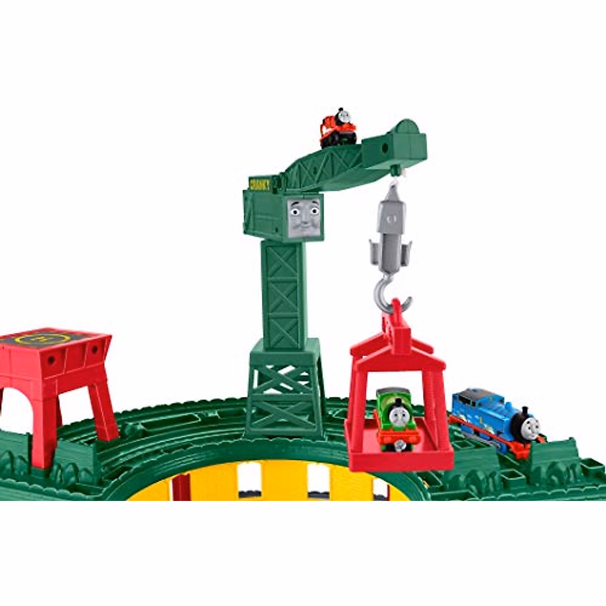Thomas & Friends Toy Train Set, Super Station, Extra Large Race Track with Motorized Thomas, Diecast Percy & MINIS James for Ages 3+ Years