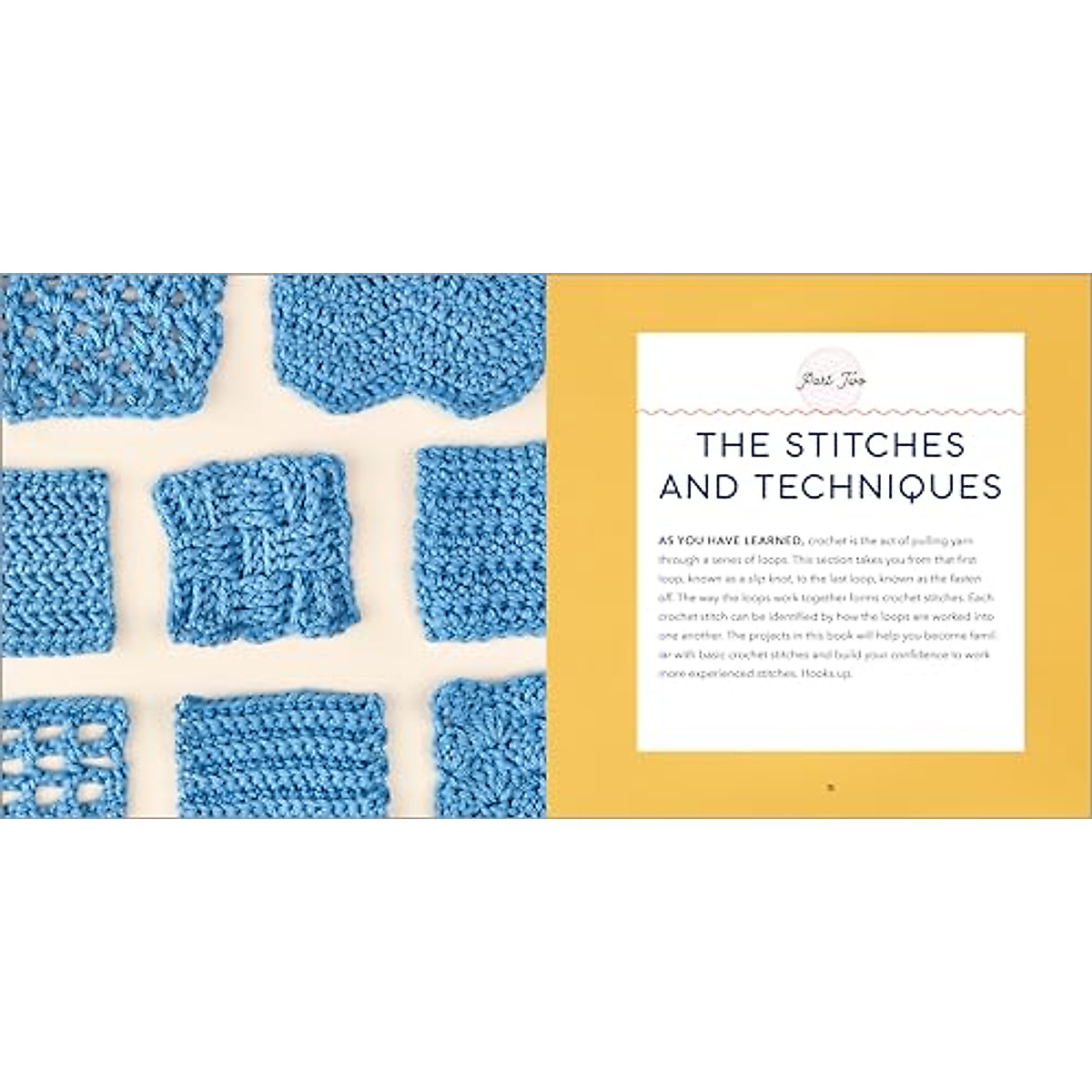 Crochet for Beginners: A Stitch Dictionary with Step-by-Step Illustrations and 10 Easy Projects