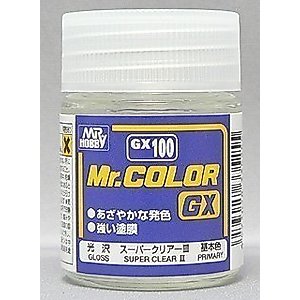 Mr. Color GX100 Super Clear III 18ml paint by Mr. Hobby