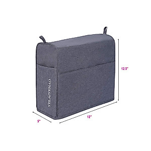 YELAIYEHAO Single Serve Coffee Makers Cover for Keurig Coffee Maker K-Mini (grey, 12"X5"X12.5")