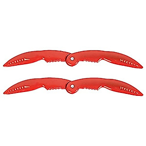 Lobster Forks Lobster Picks 2Pcs Crab Seafood Tools Crab Lobster Scissors Lobster Shell Opener Crab Legs Tool for Lobster Crab Crawfish Prawns Shrimp Red Lobster Shellers Crab Leg Crackers