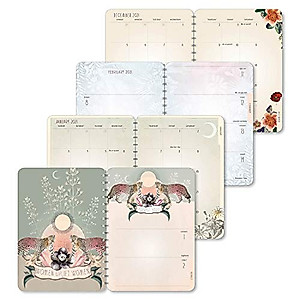 PAPAYA 2021 On-the-Go Weekly Planner: 17-Month Calendar with Pocket (Aug 2020 - Dec 2021, 5" x 7" closed): Fierce