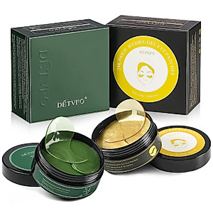 WANG BAO Under Eye Patches -120 PCS (60 Pairs) - Eye Mask Amino Acid & Collagen for Face Care - Eye Gel Treatment Masks for Dark Circles and Puffiness - Reduce Wrinkles and Fine Lines Undereye