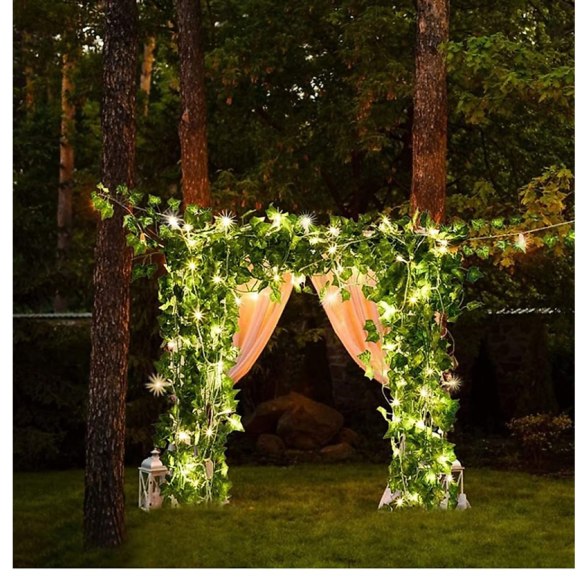 little sapling Led Solar String Lights Outdoor String Lights Garden Crystal Ball Decorative Lights Waterproof Indoor Fairy Lights for Home Garden Patio Party Yard Christmas