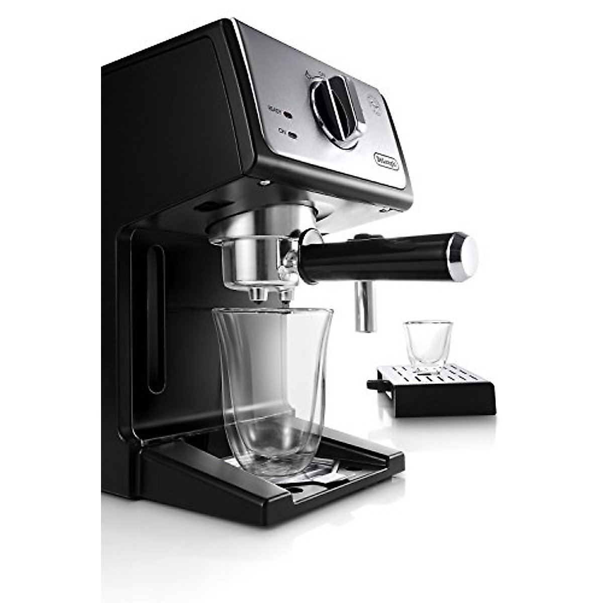 De'Longhi A-3220-RMB Espresso Cappuccino Maker Manual Frother, 9.6 x 7.2 x 11.9, Black