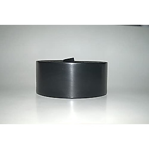 20' - 2" Wide Vinyl Chair Strap for Patio Pool Lawn Garden Furniture Repair 20' Durable Roll - Best for Strapping, Repair & Restoration Black Matte #221