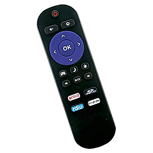 Replacement Remote Control Applicable for Sharp Roku Ready TV LC-43LB371U LC-50LB371U LC-43LB371C LC-50LB371C LC-55LB481U LC-32LB591U LC-43LB481U LC-32LB481U LC-50LB481U