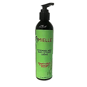 MIELLE Rosemary Mint Organics Infused with Biotin and Encourages Growth Hair Products for Stronger and Healthier Hair and Styling Bundle Set 5 PCS