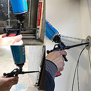 DAFEIKE Spray Foam Gun Expanding Foam Gun Less Cleaner, Updated Teflon Pro Foam Dispensing Gun, Insulating Foam Sealant Sprayer, Pu Foaming Applicator for Caulking and Insulation