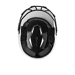 EvoShield XVT™ 2.0 Matte Batting Helmet with Facemask - Team White, Medium/Large