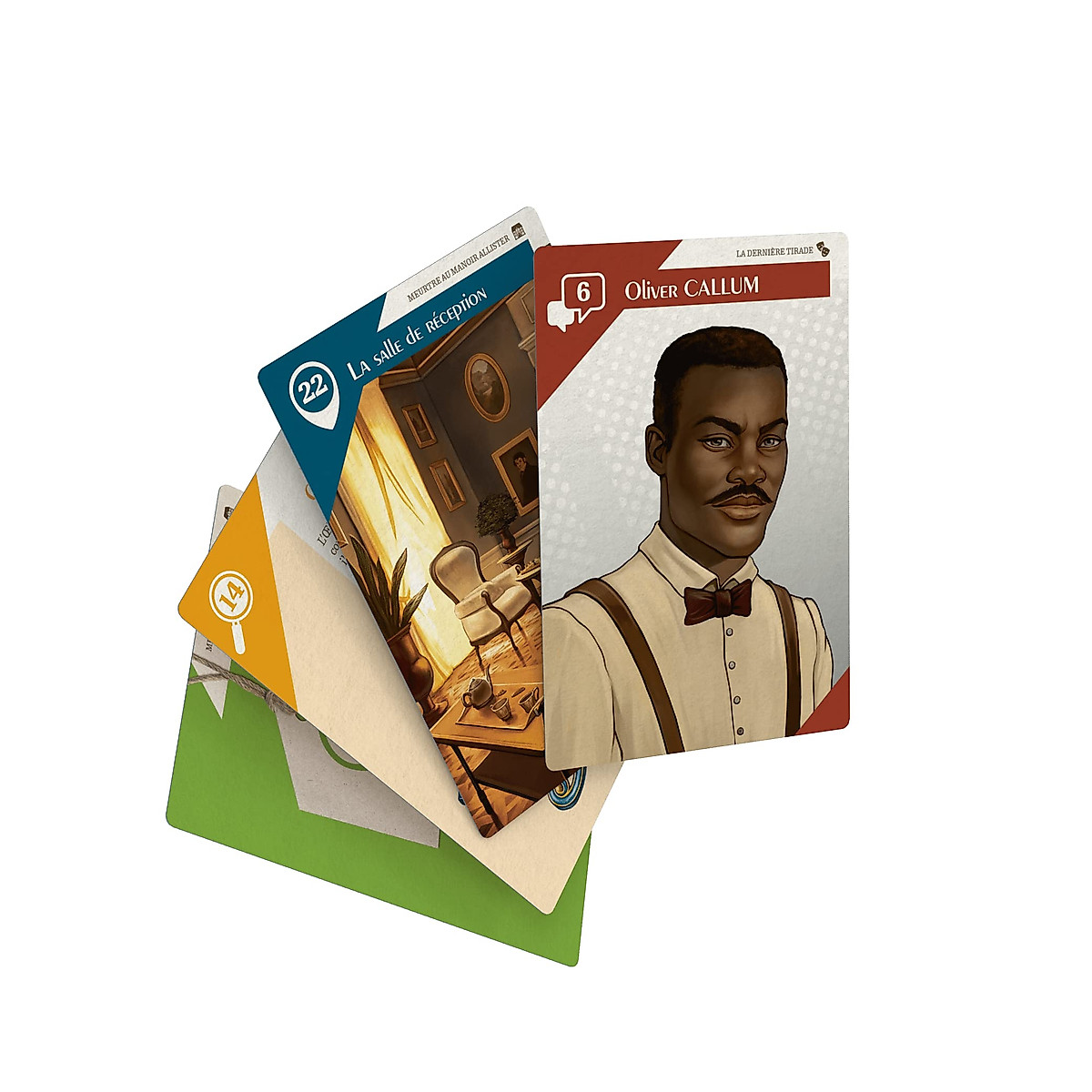 Suspects | Murder Mystery Game | 3 Cases to Solve | 1 to 6 Players | 60 Minutes